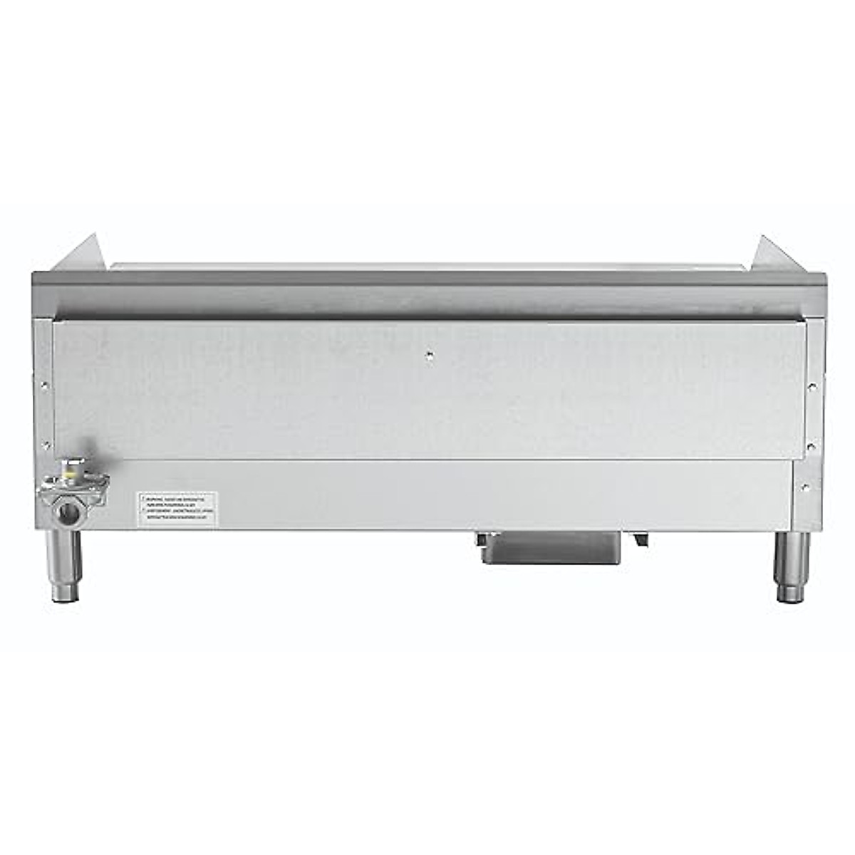 Kratos 29Y-008 36" Commercial Restaurant Gas Countertop Griddle, Thermostatic Controls, 3 Burners, 90,000 BTU Output