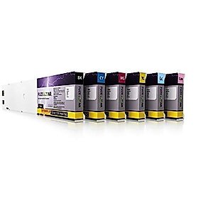 Visualformix Bordeaux Fuze ECO NR Ink for Roland Printers - 440ml Cartridge (Cyan)