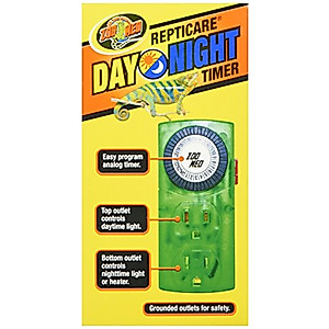 Zoo Med Laboratories SZMLT10 Repti Day Night Timer