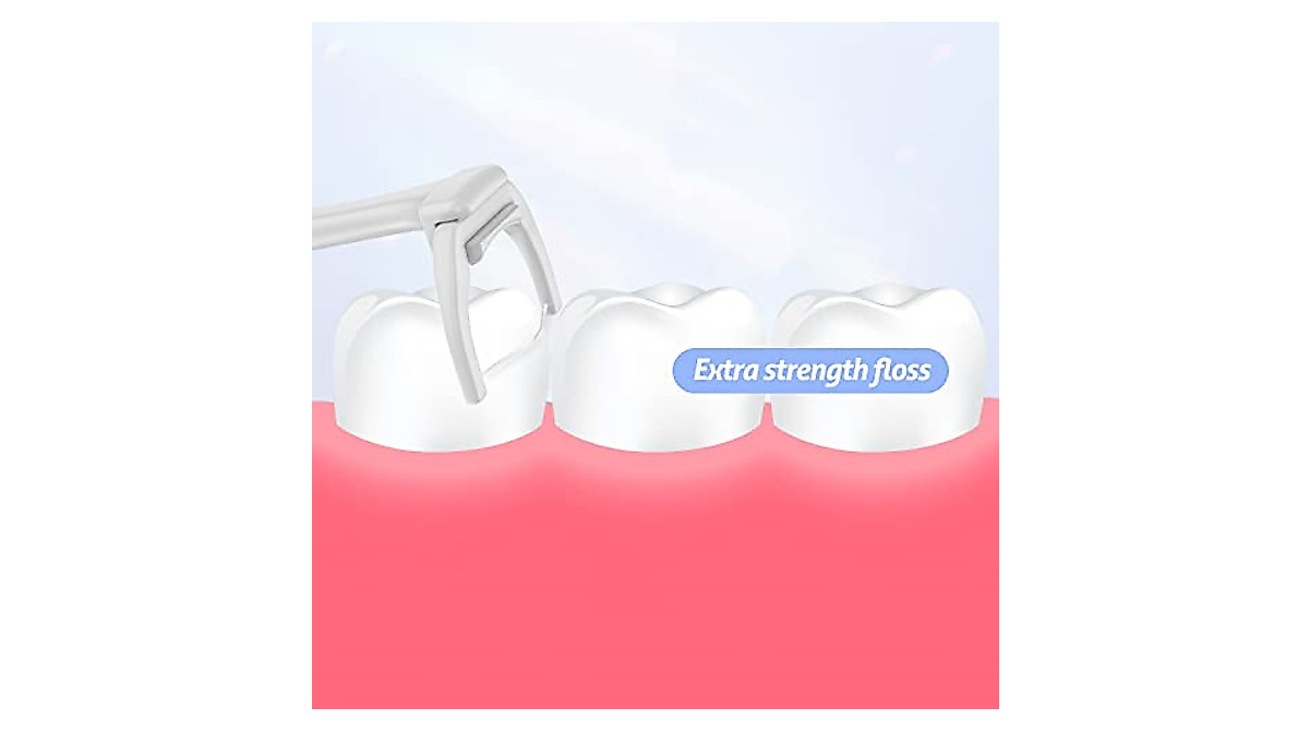 Razoko Dental Floss Picks | Durable, Reusable Handle & Refills