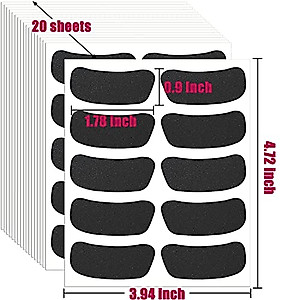 200 Pairs Sports Eye Black Stickers for Kids,Eye Strips Sports Eye Stickers Breathable Eye Strips for Baseball Football Softball Lacrosse Fans on Game Day,with 1 White Pencil