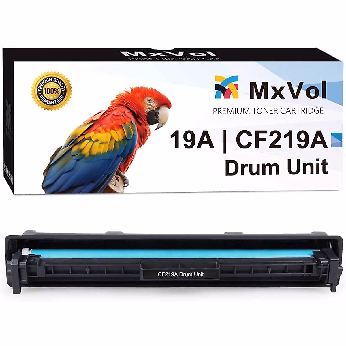 MxVol Compatible Drum Unit Replacement for HP 19A CF219A Imaging Drum, Yields Up to 12,000 Pages use for HP Laserjet Pro M102w M130fw M130nw M130fn M102 M130 Printer, Black 1-Pack