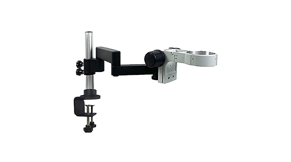Articulating Microscope Arm with Clamp for Precision Work