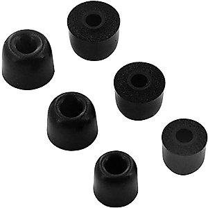 ALXCD 4.0 Foam Ear Tips Compatible with JBL Tune 125TWS Headphones, 3 Pairs S/M/L Sizes Replacement Memory Foam Eartips Earbuds Tips, Compatible with JBL Tune 125TWS，Black sml