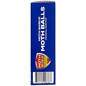 Moth Shield Moth Ball Traps for Clothes, Furniture, Carpet and Pantry Moths, 12 Ounce Box (Original Scented, 12 Ounce (2 Pack))