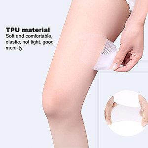 Womens Anti Chafing Pads, 10pcs Thigh Inner Anti Chafing Sticker Thigh Anti Friction Pads Anti Chafing Thigh Bands for Men Women Outdoor Unisex Disposable Knee Calf Anti Chafe Pads Patches