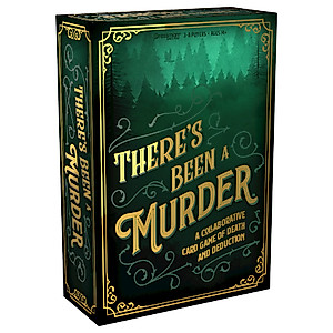 There's Been A Murder - A Collaborative Card Game of Death and Deduction (Packaging May Vary) by Pressman, for Ages 14 and up