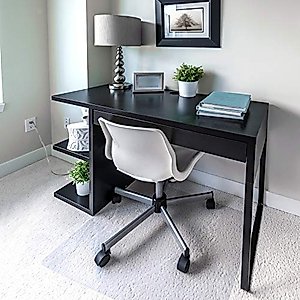 Floortex Polycarbonate Chair Mat 47" x 35" for Low/Medium Pile Carpets