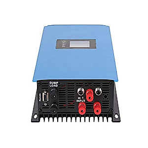 PROPFE 1000W Grid Tie Inverter Pure Sine Wave with Inter Limiter and WiFi 110v-220V On Grid Inverter with LED Display for European Wind Turbine (with Inter Limiter, 1000W/22-60V DC)