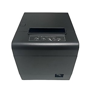 ZY808 Receipt Printer - 80mm POS Thermal Printer with WiFi USB LAN Connection, Support iOS, MAC, iPhone, Android, PC and Support Ebay, Amazon, Shopify, Etsy, USPS Integration.