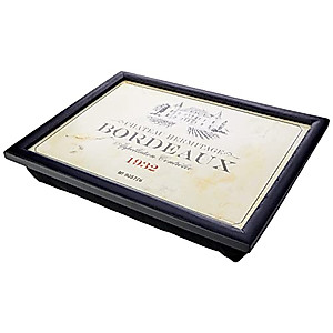 Pimpernel Vin De France Lap Tray, Black