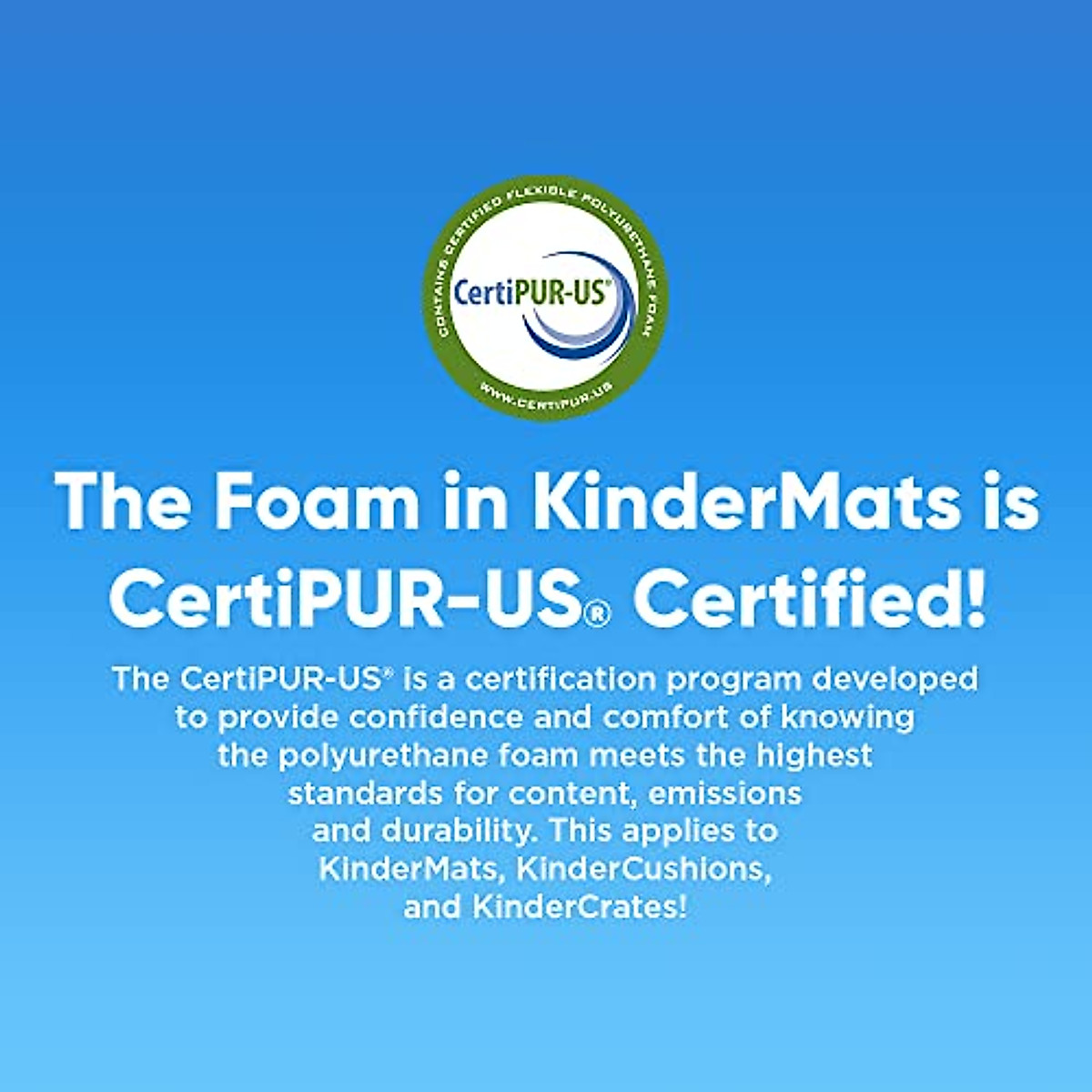 KinderMat, 5/8" Thick with Pillow Section, 4-Section Rest Mat, 45" x 19" x 5/8", Red/Blue, Great for School, Daycare, Travel, and Home, Made in The USA