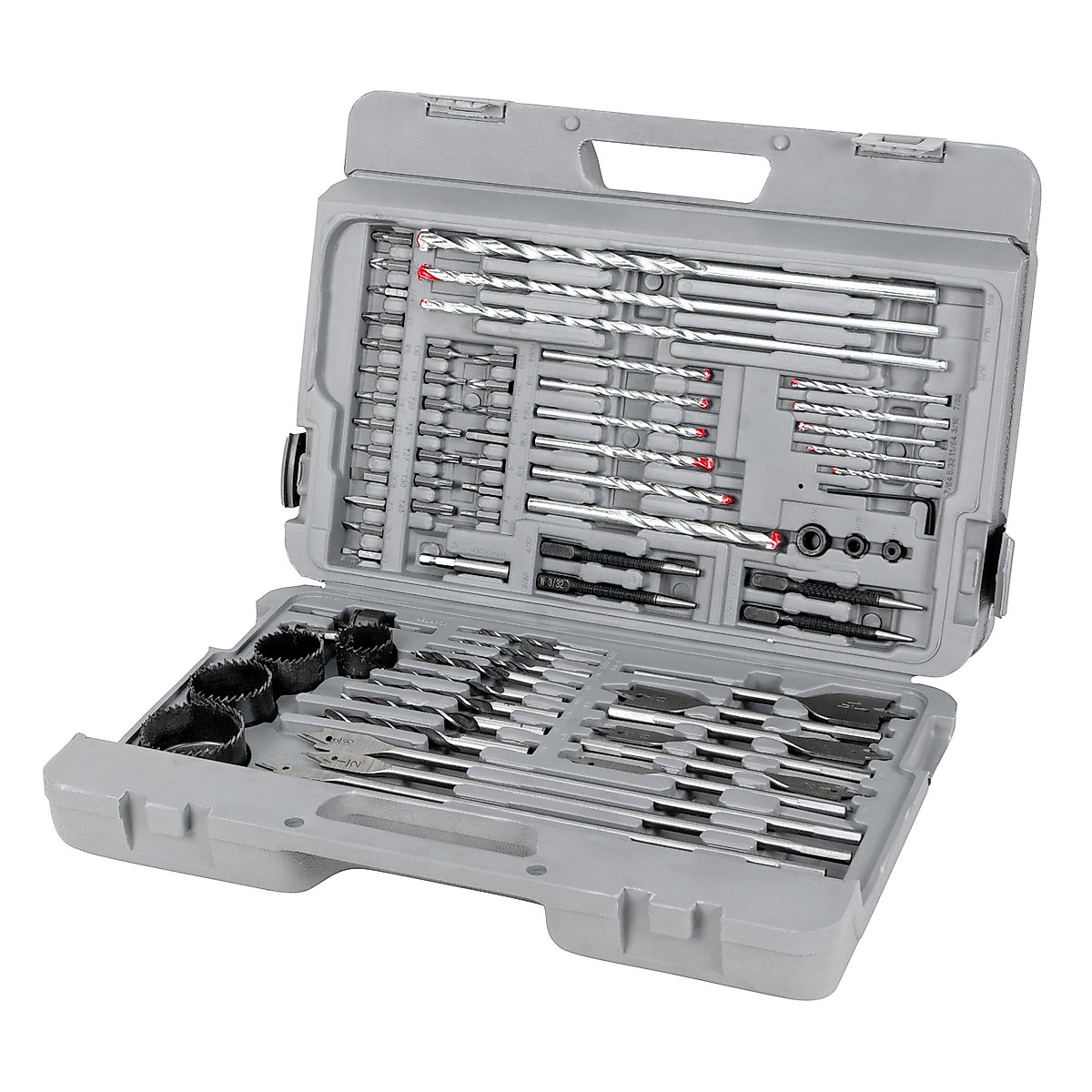 Performance Tool W1368 204-Piece Master Drill Bit Set