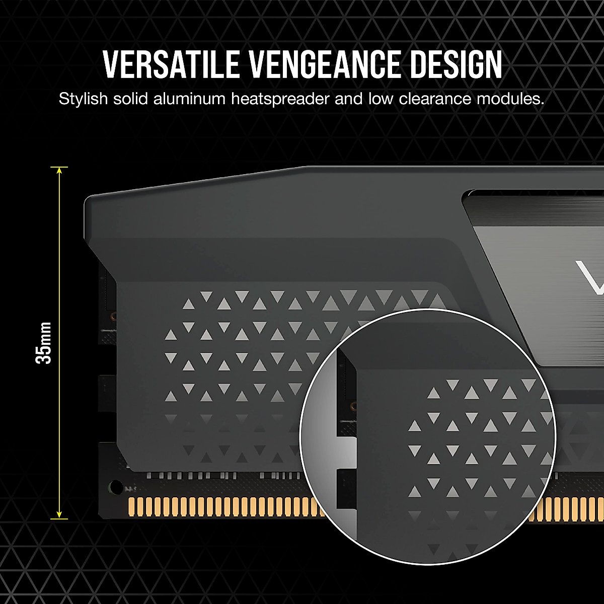 CORSAIR VENGEANCE DDR5 64GB (2x32GB) DDR5 6000MHz CL40 AMD EXPO Intel XMP iCUE Compatible Computer Memory – Gray (CMK64GX5M2B6000Z40)