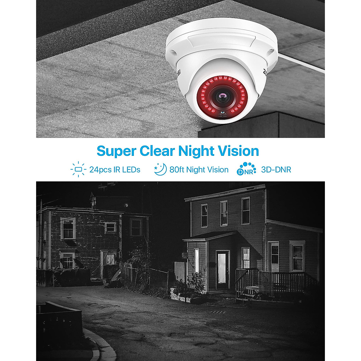 ZOSI 16CH 4K POE Security Camera System,H.265+ 16 Channel 8MP CCTV NVR with 4TB HDD for 24/7 Recording,10 x Wired 5MP PoE IP Cameras Outdoor Indoor,80ft Night Vision,Motion Alerts,Remote Access