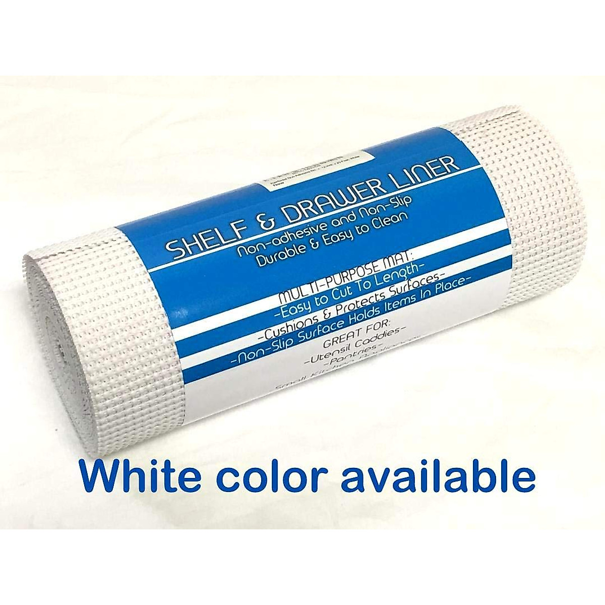 CCS Rainforest Non-Adhesive Non-Slip Shelf and Drawer Liner, (Black, 12-inch x 20-feet)