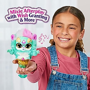 Magic Mixies Magic Genie Lamp with Interactive 8" Plush Toy and 60+ Sounds and Reactions. Reveal a Genie Mixie from The Real Misting Lamp. Gifts for Kids, Ages 5+ - Amazon Exclusive