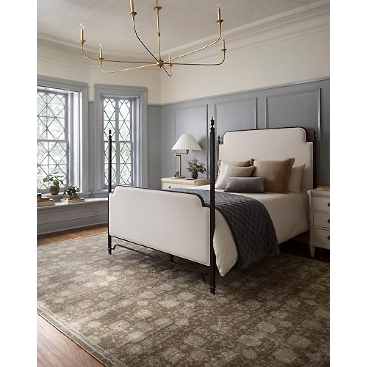 Loloi Magnolia Home by Joanna Gaines x Mona Bark/Natural 7'-6" x 10' Area Rug