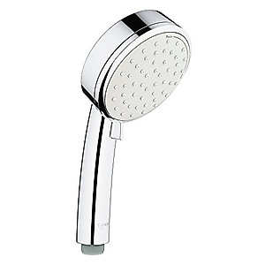 GROHE 2757120E Tempesta Cosmopolitan 2-Setting Handheld Shower Head, Rain Jet Settings, Starlight Chrome