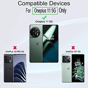 Ibywind Screen Protector For Oneplus 11 5G 6.7"[2 Pack],Flexible TPU Film,With 1Pc Camera Lens Protector,1Pc Back Film,Bubble Free,Easy to install