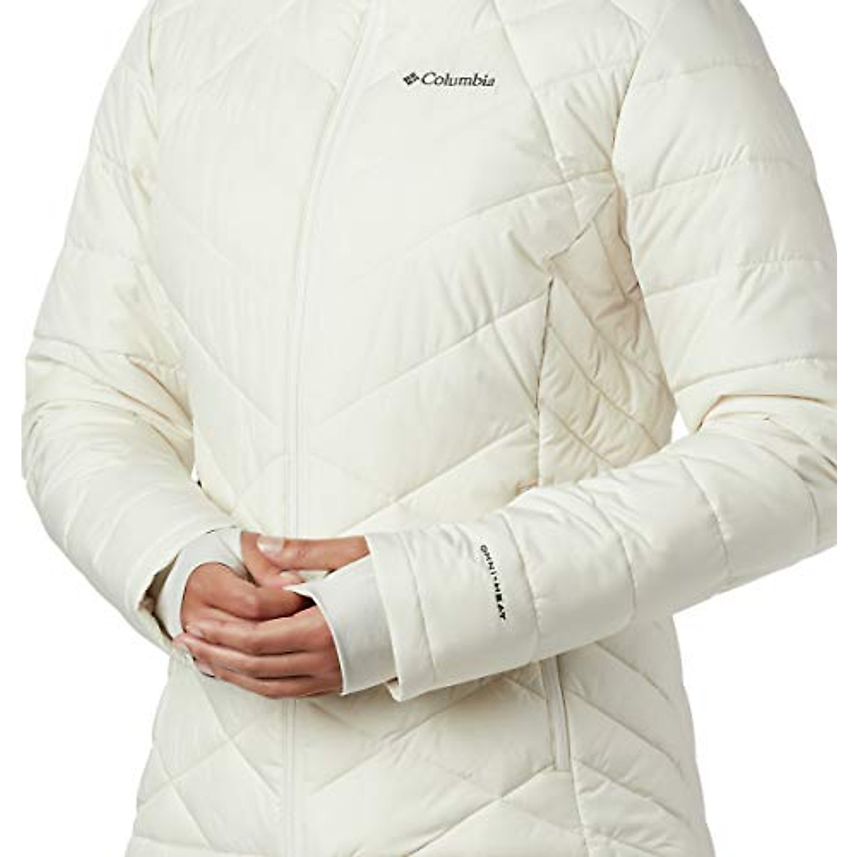 Columbia Womens Heavenly Jacket Chalk, Large