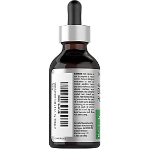Horbäach Black Cohosh Root Tincture | 2 fl oz | Liquid Extract | Alcohol Free Herb Drops | Vegetarian | Non-GMO, Gluten Free Supplement