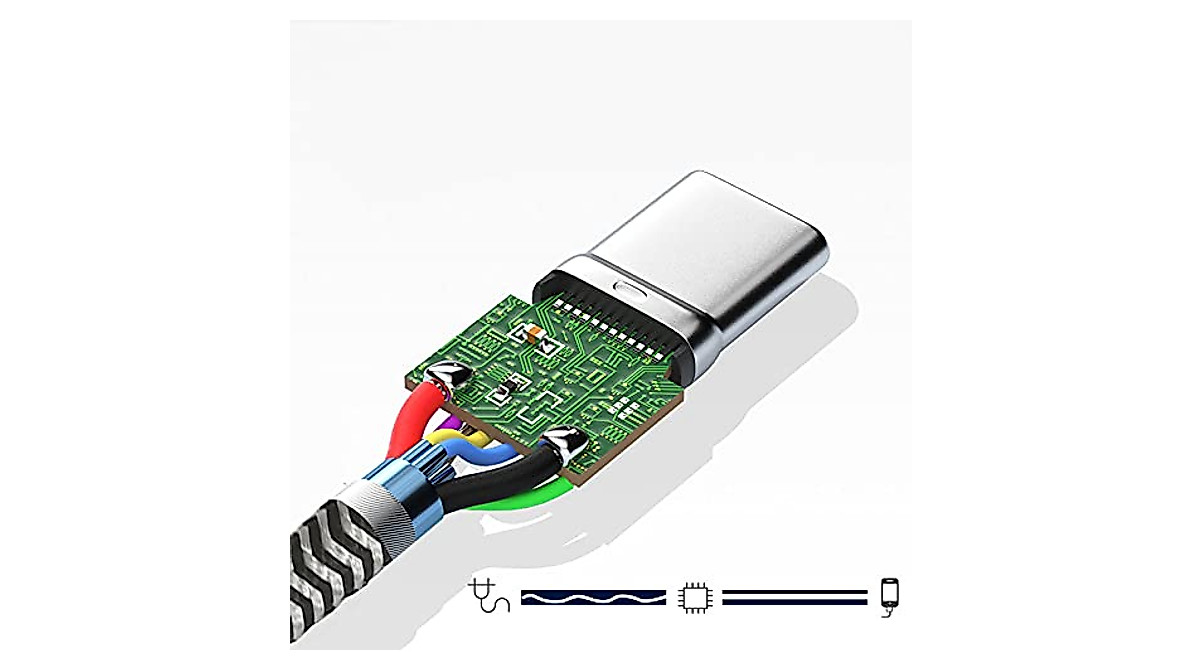 HLDInie USB C Dual Audio Adapter - 2 in 1 Charging