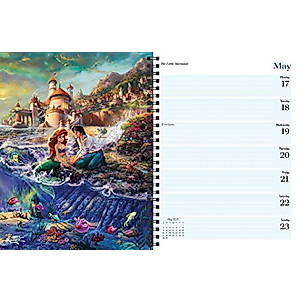Disney Dreams Collection by Thomas Kinkade Studios: 2021 Monthly/Weekly Engageme