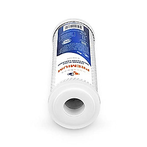 Aquaboon Universal 5 Micron 10 x 2.5 inch Cartridge | Premium Whole House Replacement Water Filter Cartridge | Coconut Shell Activated Carbon Block CTO | Compatible with Whirlpool WHA2BF5, 5 Pack