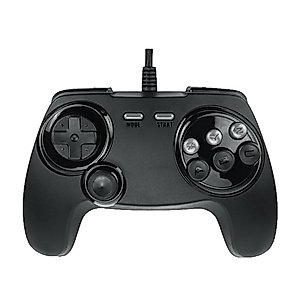 BrawlerGen Genesis Mini Controller 6 Button Genesis Mini/PC/MAC/Switch USB Compatible