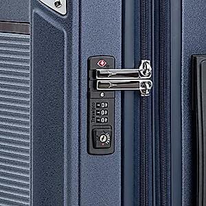 Travelpro Platinum Elite Hardside Expandable Spinner Wheel Luggage TSA Lock Hard Shell Polycarbonate Suitcase, True Navy Blue, Carry on 21-Inch