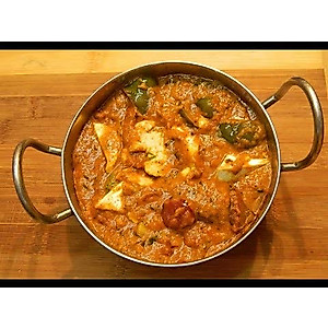 SLNDOKTG Aluminium Kadai,Size No-13,Big Kadai,Induction Base Kadai,Kadhai,Aluminium Kadai,Aluminum Indian Kadai,Frying Pan,Color-Silver