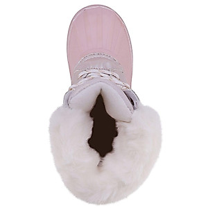 LONDON FOG Girls Bell Court Cold Weather Snow Boot ROSE GOLD Size 3