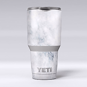 Design Skinz Slate Marble Surface V6 - Skin Decal Vinyl Wrap Kit Compatible with The Yeti Rambler Cooler Tumbler Cups