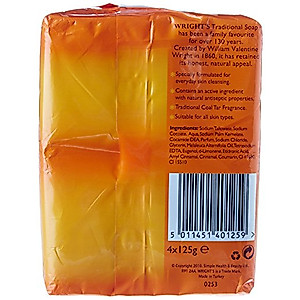 Wright's Coal Tar Soap 4 pack