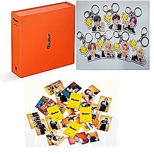 BTS - BUTTER 7" VINYL LP [LIMITED EDITION] [KPOP MARKET特典: 追加特典両面フォトカードセット] [韓国盤]