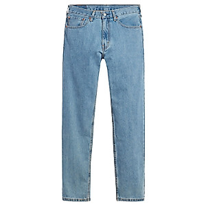 Levi's Men's 505 Regular Fit Jeans (Also Available in Big & Tall), Light Stonewash, 32W x 34L