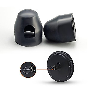 HUDAMZKY E-Bike Hub Motor Screw 12/14mm Shaft Screw Cap Washer/Spacer/Nut Cover Electric Bike Hub Lock for 500-5000 Watt Motors (M14)