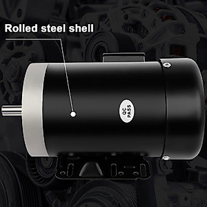 1.5HP Electric Motor 1750 RPM General Purpose Three Phase Motor 5/8" Shaft Diameter 4 Pole 56C TEFC 60HZ 230/460V