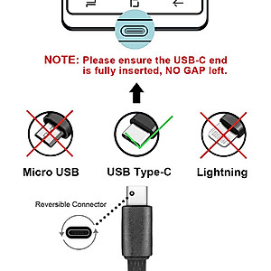1 one enjoy Tassel Key Chain Charging Cable USB-C to USB-A Cable, Leather Tassel Key Chain Type C Cord for Galaxy S10,S9, Note 9,S8, LG V30 V20 G6 5, Pix.el 2,Hvawei P9,P8 Moto G7 G6 Z3(Black) (TasselNC1)