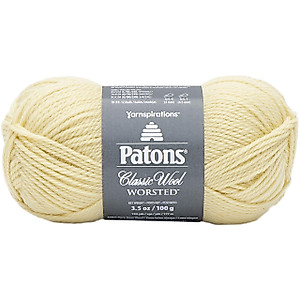 Patons Classic Wool Yarn, Soft Sunshine