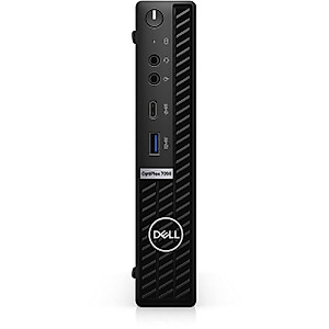 Dell Optiplex 7090 Micro Tower Desktop | Core i7-10700T - 256GB SSD Hard Drive - 8GB RAM | 8 cores @ 4.5 GHz Win 11 Pro Black (Renewed)
