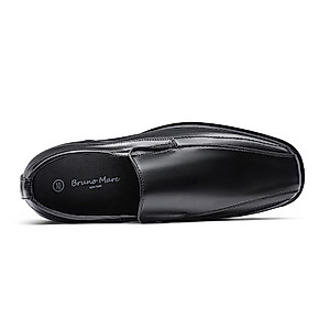 Bruno Marc Mens Leather Lined Dress Loafers Shoes, 5-black - 8 (Cambridge-05)