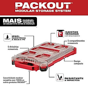 Milwaukee 48-22-8436 Packout Compact Low-Profile Organizer