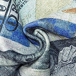 Well Woven Money Collection New Hundred Dollar Bill 2' x 5' Runner Rug