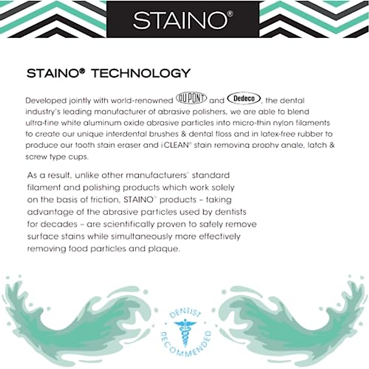 Staino Interdental Refill Brushes - Tapered Mini Brush (Large) 36/Box