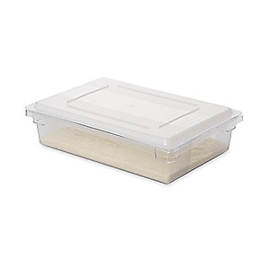 Rubbermaid Commercial Products Food Storage Box Lid for 8.5, 12.5, 16.5, and 21.5 Gallon Sizes, White (FG350200WHT)