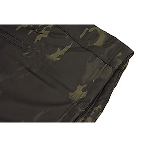 KQTFT Men's Tactical Jacket Softshell, US Medium, CN Large, Night Camo