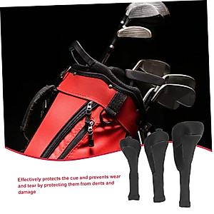 BESPORTBLE 3pcs Golf Club Cover Putter Headcover Golf Club Covers for Club Golf Club Breathable Putter Cover for Men Mesh
