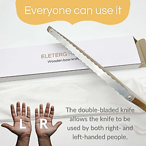 Bow Bread Knife For Homemade Bread, Bread Knife For Homemade Bread, Sourdough Bread Knife, Bread Cutter, Bread Cutter For Homemade Bread, Sourdough Tools, Bread Bowl Knife, Sourdough Bread Cutter